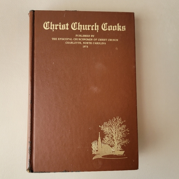 Vintage | Kitchen | Vintage 974 Christ Church Cooks Cookbook Charlotte ...